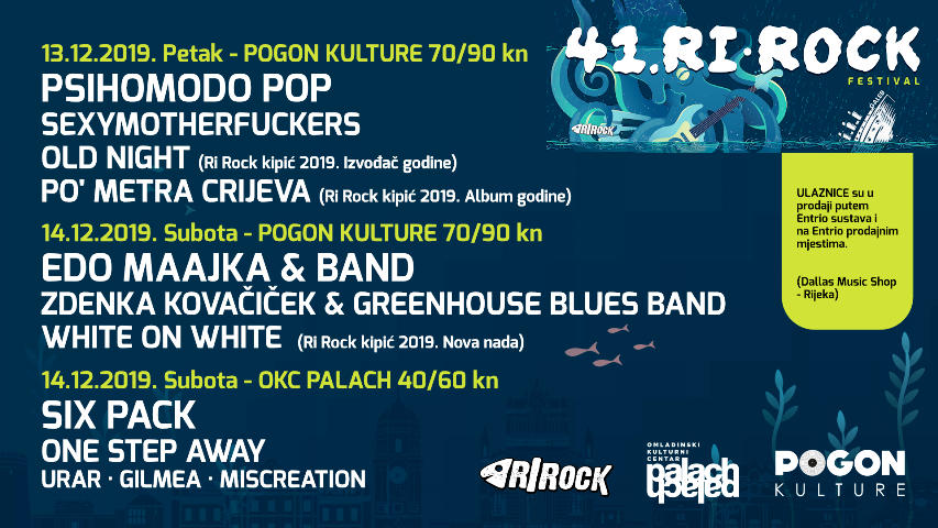 41. Ri Rock festival se nastavlja s pojačanim lineupom! - KIGO.hr | KIGO.hr