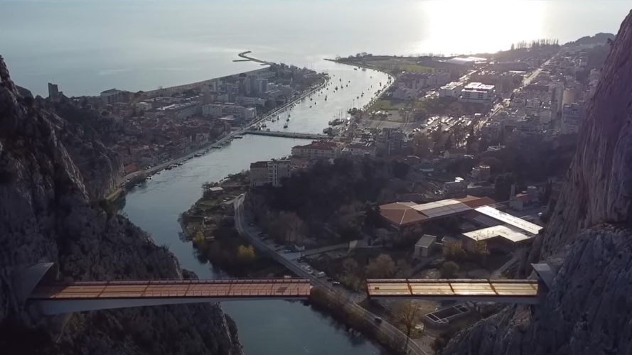 Bliži se spajanje cetinskog mosta - KIGO.hr | KIGO.hr